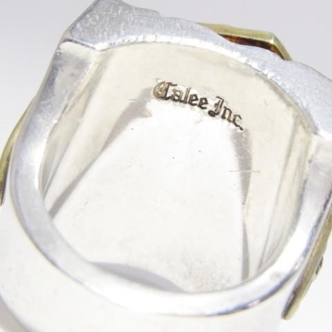 CALEE キャリー MEXICAN RING メキシカン リング SV925 BRASS 17号 CL-14S023AC コンビ素材 箱タグ付 中古【中古】50006017 : クラシック ...