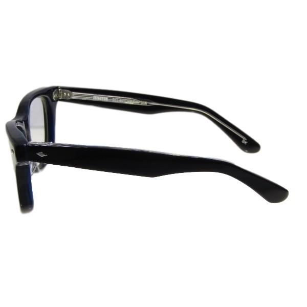 未使用 EFFECTOR DIET BUTCHER SLIM SKIN エフェクター メガネフレーム WEEZ ウィーズ ブラック/ネイビー ...