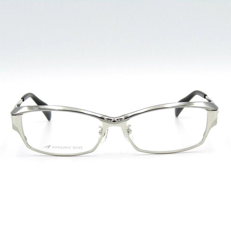 未使用 SAMURAI SHO サムライ翔 メガネフレーム SS-J204 仁 リラックスライン 2019モデル #2/グレー×シルバー 眼鏡 サングラス 中古 50010522 ...