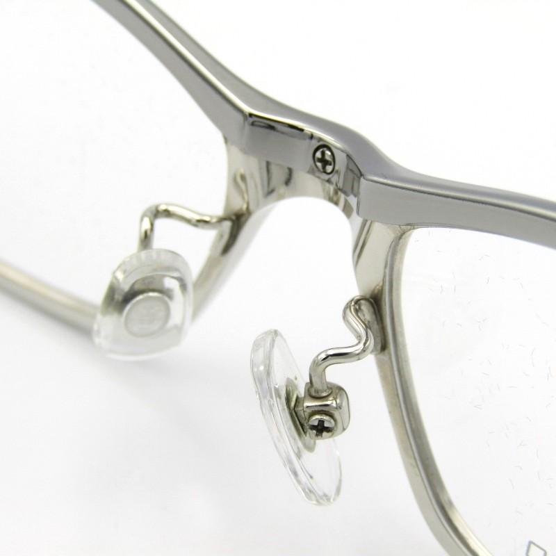 未使用 SAMURAI SHO サムライ翔 メガネフレーム SS-J204 仁 リラックスライン 2019モデル #2/グレー×シルバー 眼鏡 サングラス 中古 50010522 ...