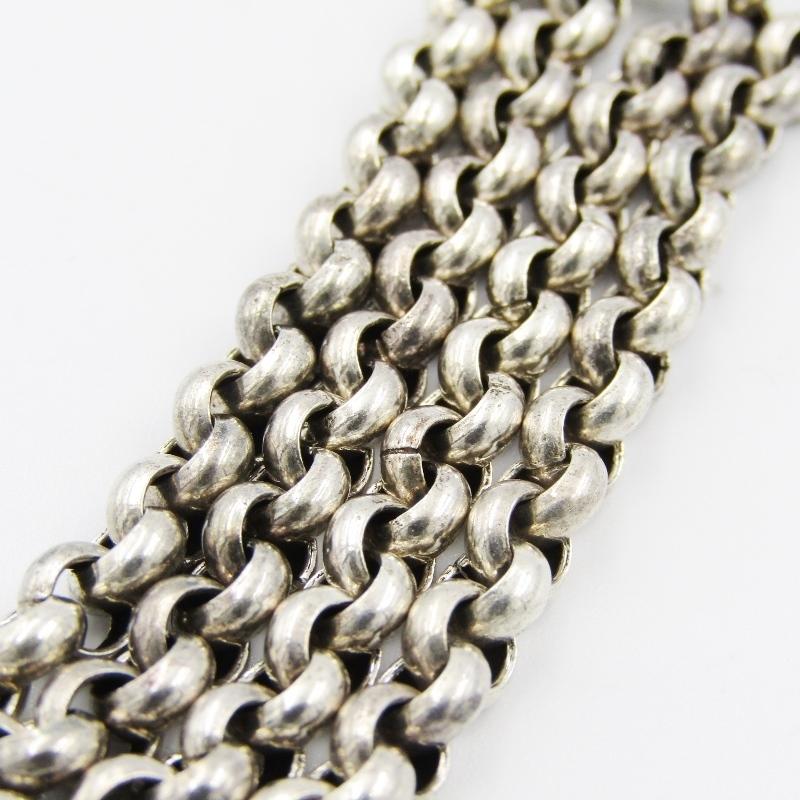 SAAD サード ネックレス チェーン 甲丸 45cm シルバー925 ロール 46cm 5.4mm幅 シルバー 中古 50011054 : クラシック - 通販 - Yahoo!ショッピング