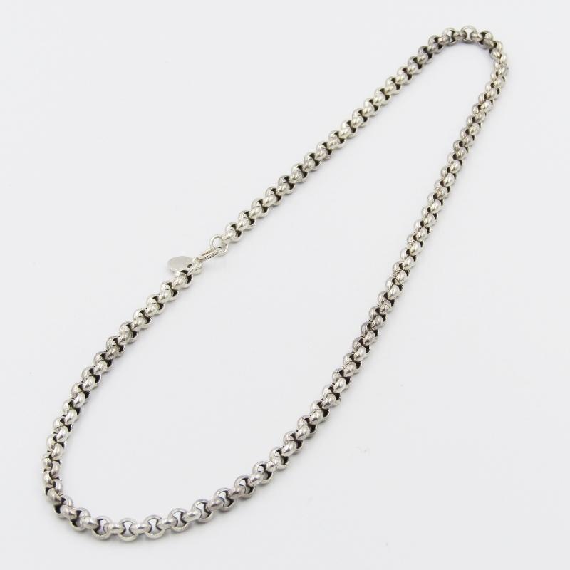 SAAD サード ネックレス チェーン 甲丸 45cm シルバー925 ロール 46cm 5.4mm幅 シルバー 中古 50011054 : クラシック - 通販 - Yahoo!ショッピング