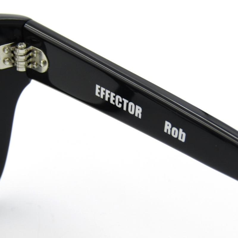 EFFECTOR 未使用 エフェクター サングラス Rob ロブ ウェリントン 6mm厚生地 日本製 ブラック 黒 メガネ 眼鏡 中古 50011101 : クラシック - 通販 ...