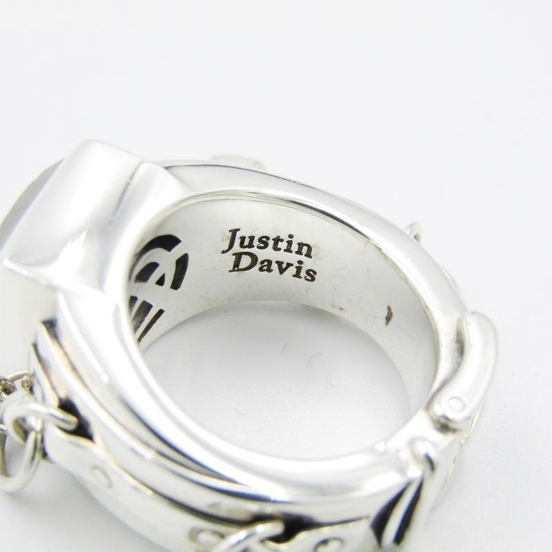 JUSTIN DAVIS ジャスティンデイビス リング SRJ782 ROCK'N'ROLL SWINDLE RING シド ベルト パンク ...