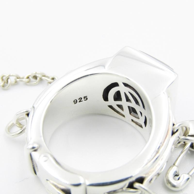 JUSTIN DAVIS ジャスティンデイビス リング SRJ782 ROCK'N'ROLL SWINDLE RING シド ベルト パンク ...