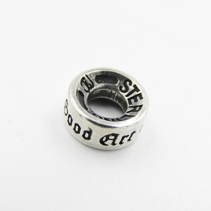 Good Art HLYWD グッドアートハリウッド チャーム HAND MADE USA RONDEL GARD-USA ロゴ刻印 パーツ ...