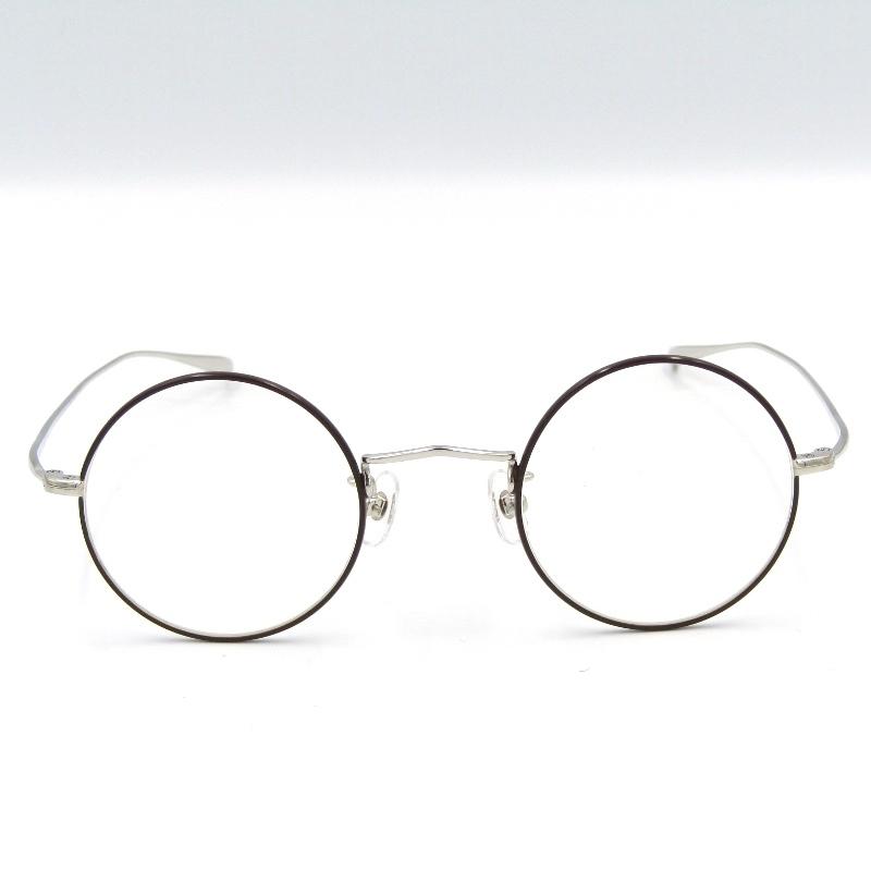 EFFECTOR 美品 エフェクター サングラス Limiter リミッター ラウンド 日本製 メタル チタン BRSI/ブラウンシルバー メガネ 眼鏡 中古 50012769 : クラシック ...