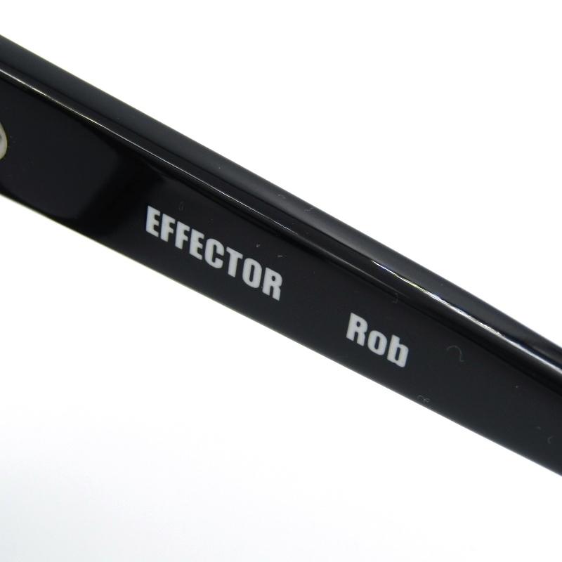 美品 EFFECTOR エフェクター サングラス Rob ロブ ウェリントン 6mm生地 日本製 ブラック 黒 50013653 :50013653:クラシック - 通販 - Yahoo!ショッピング