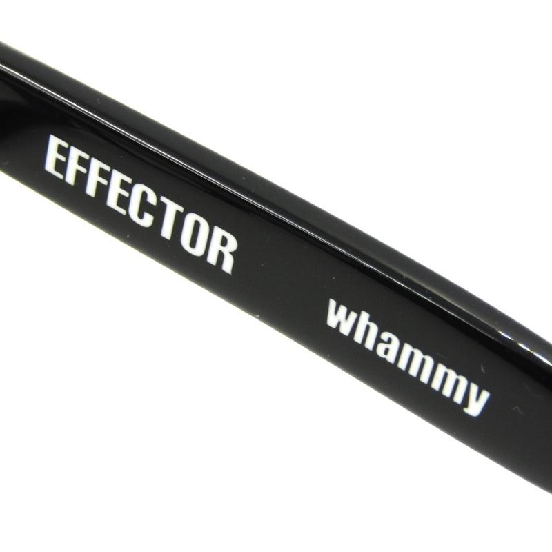 EFFECTOR 未使用 エフェクター サングラス whammy ワーミー スクエア 8mm生地 日本製 ブラック 黒 50013976 : クラシック - 通販 - Yahoo!ショッピング