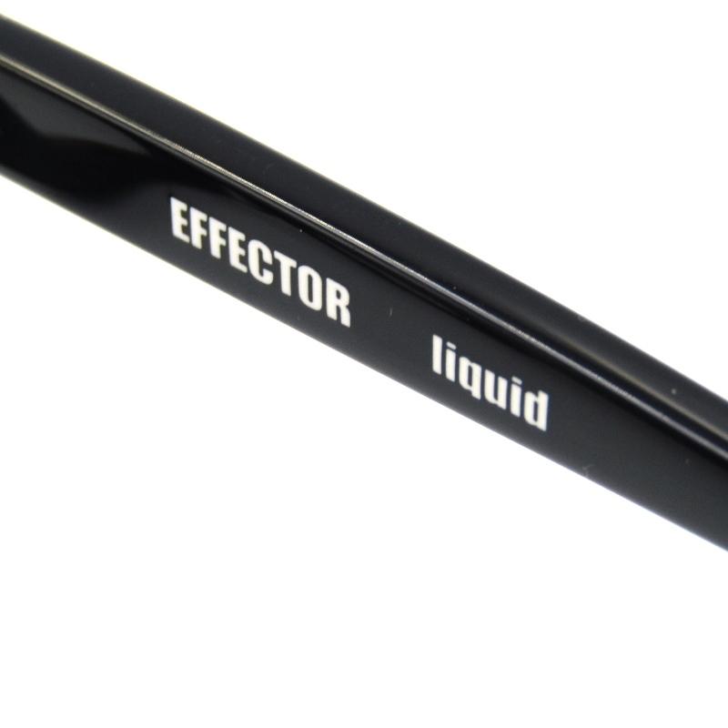 未使用 EFFECTOR エフェクター サングラス liquid リキッド ラウンド 丸型 8mm生地 日本製 ブラック 黒 50014027 : 50014027 : クラシック - 通販 ...