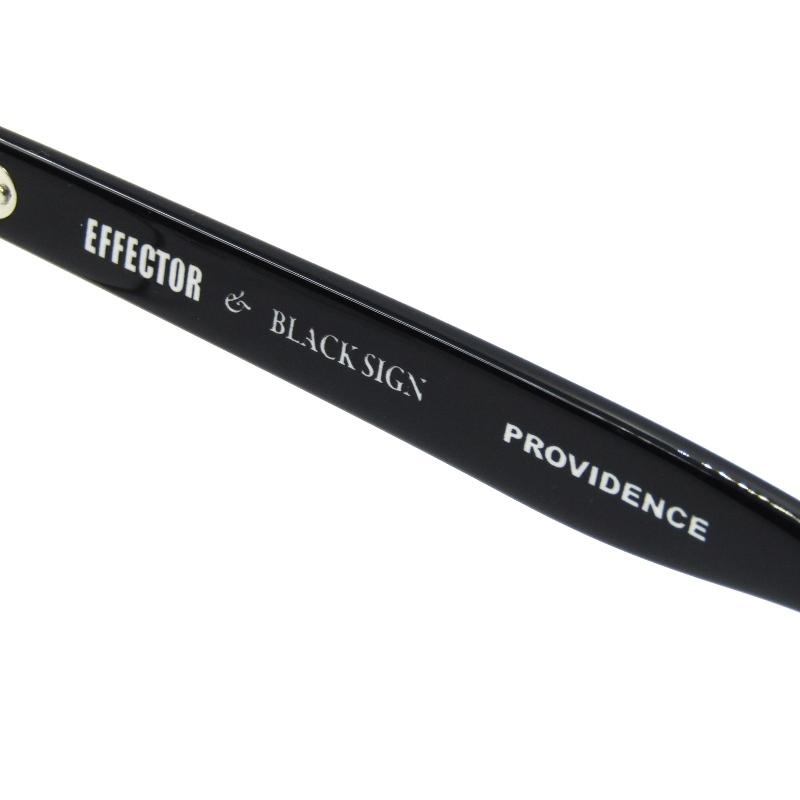 EFFECTOR 未使用 x BLACK SIGN エフェクター サングラス PROVIDENCE プロビデンス ブロウ 日本製 ブラック 黒 50014036 : クラシック - 通販 ...
