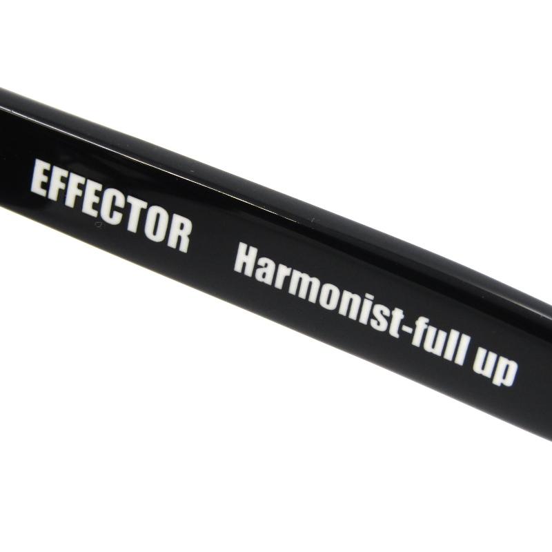 EFFECTOR 未使用 エフェクター サングラス Harmonist full up ハーモニスト ボスリントン 10mm生地 日本製 ブラック 黒 50014402 : クラシック ...