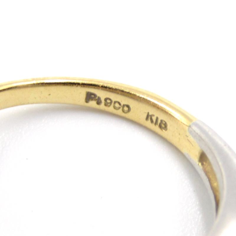 VENDOME AOYAMA ヴァンドーム青山 リング AGVR8257DI K18YG Pt ダイヤモンド イエローゴールド プラチナ 9号 50014411 : クラシック - 通販 ...