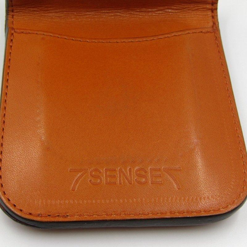 7SENSE セブンセンス 二つ折り財布 コンパクトウォレット 特注 7SENSE セブンセンス 二つ折り財布 コンパクトウォレット 特注