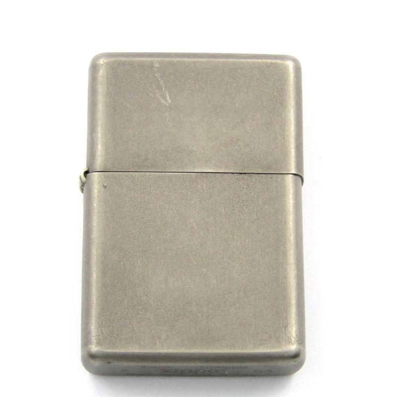 ZIPPO ジッポー オイルライター SOLID TITANIUM 2003年1月製 ソリッドチタニウム 純チタン フラットトップ 50014610 : クラシック - 通販 - Yahoo ...