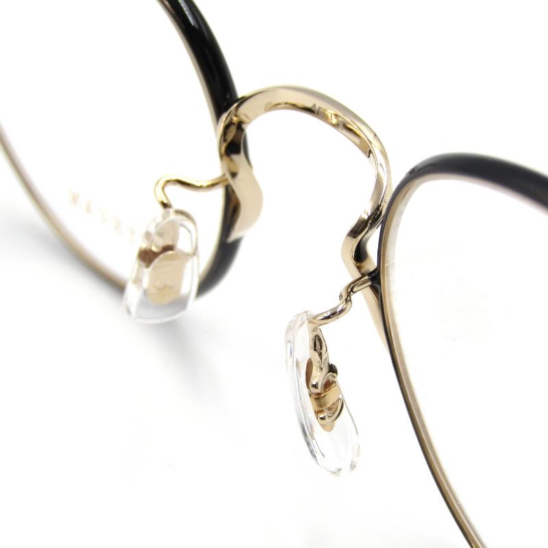 未使用 EYEVAN アイヴァン メガネフレーム Atlas ボストン 七宝リム メタル 日本製 G-C2 ゴールド/ブラック 50014742 : クラシック - 通販 - Yahoo!ショッピング