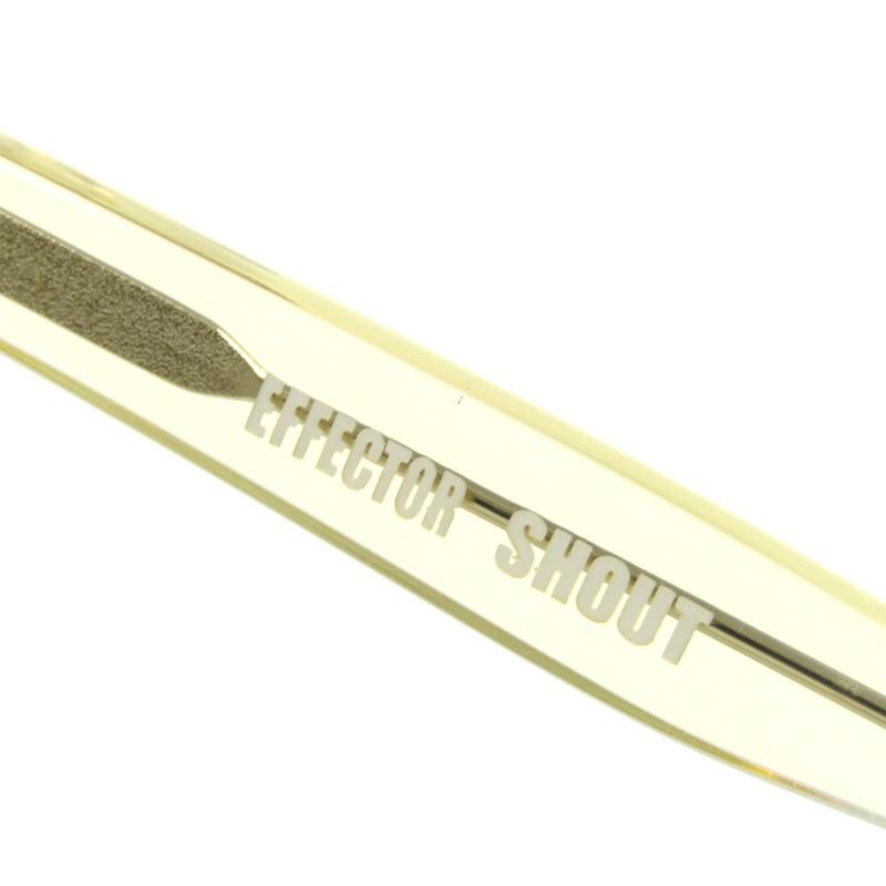 未使用 EFFECTOR エフェクター サングラス SHOUT シャウト ボスリントン パリ 日本製 8mm生地 KI キハク 50014799 :50014799:クラシック - 通販 ...