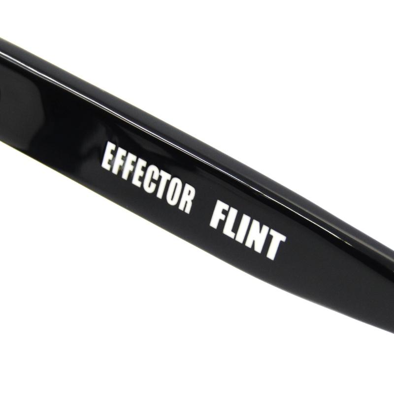 EFFECTOR 美品 エフェクター サングラス FLINT フリント ウェリントン 8mm生地 日本製 ブラック 黒 50014813 : クラシック - 通販 - Yahoo!ショッピング