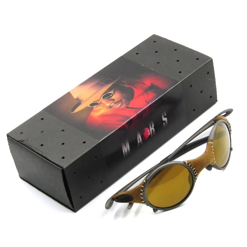 OAKLEY 未使用 オークリー サングラス 04-104 MARS マイケルジョーダン マーズ レザー Michael Jordan X ...