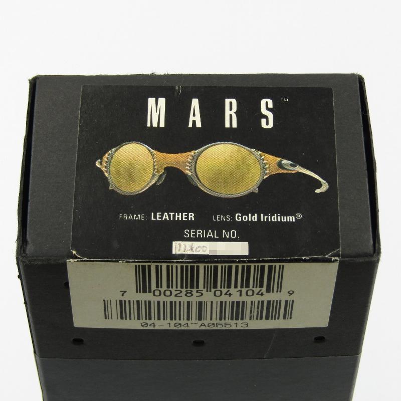 OAKLEY 未使用 オークリー サングラス 04-104 MARS マイケルジョーダン マーズ レザー Michael Jordan X ...