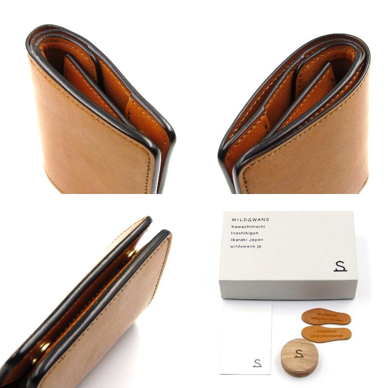 美品 WILDSWANS ワイルドスワンズ ミニ財布 フルグレインブライドル kf-003 walkers ベイカー社 ロンドンカラー 50014926 :50014926:クラシック ...