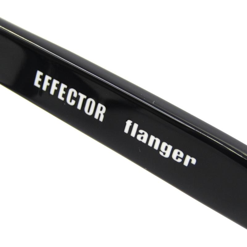 EFFECTOR 未使用 エフェクター サングラス flanger フランジャー ボストン 8mm生地 日本製 ブラック 黒 50015121 : クラシック - 通販 - Yahoo!ショッピング
