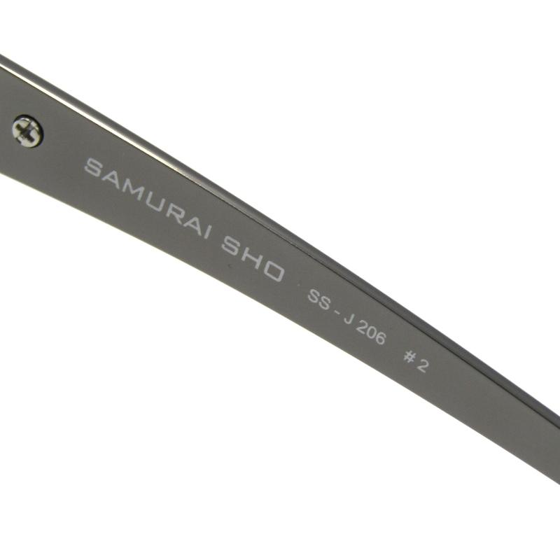 未使用 SAMURAI SHO サムライ翔 メガネフレーム SS-J206 2020モデル 仁 スクエア 日本製 2/ガンメタリック 50015196 : クラシック - 通販 - Yahoo ...