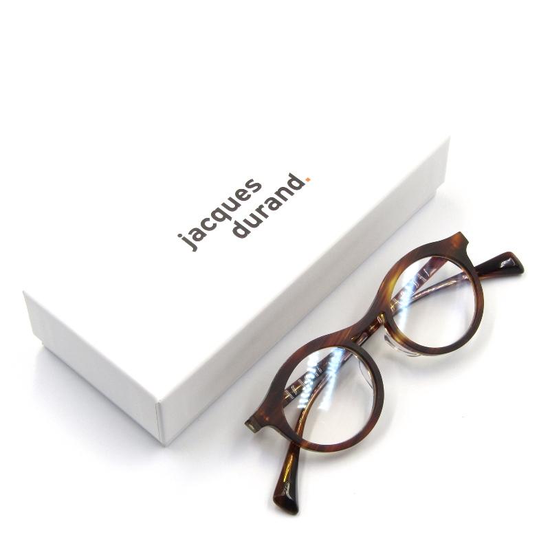 未使用 Jacques Durand ジャックデュラン メガネフレーム DT MALACCA 335 オーバル イタリア製 波型 013 ...