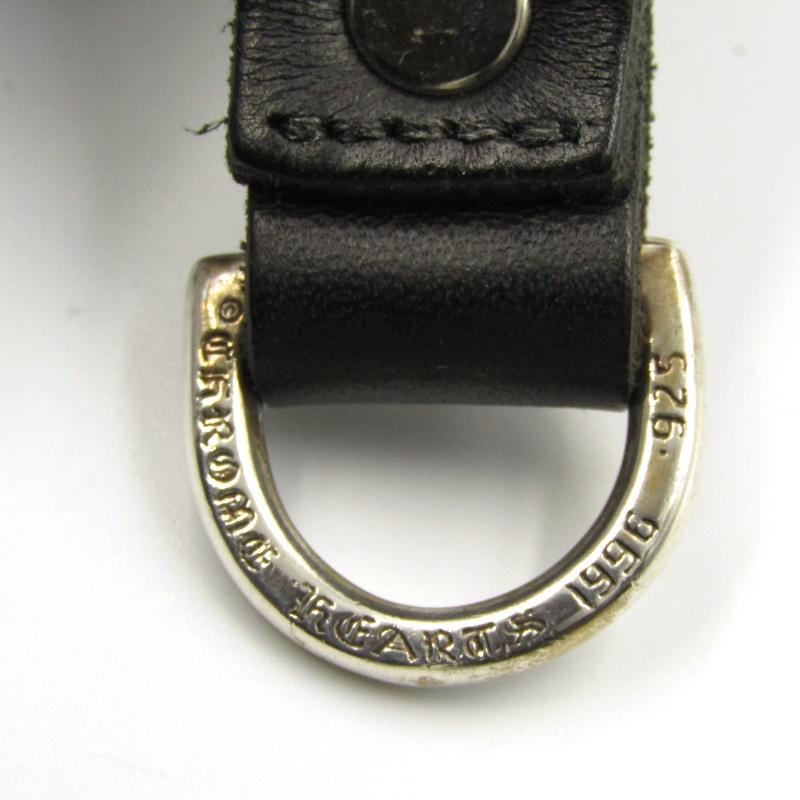 CHROME HEARTS Chrome Hearts クロムハーツ ベルトループ BELT LOOP D RING クロスボール Dリング ...
