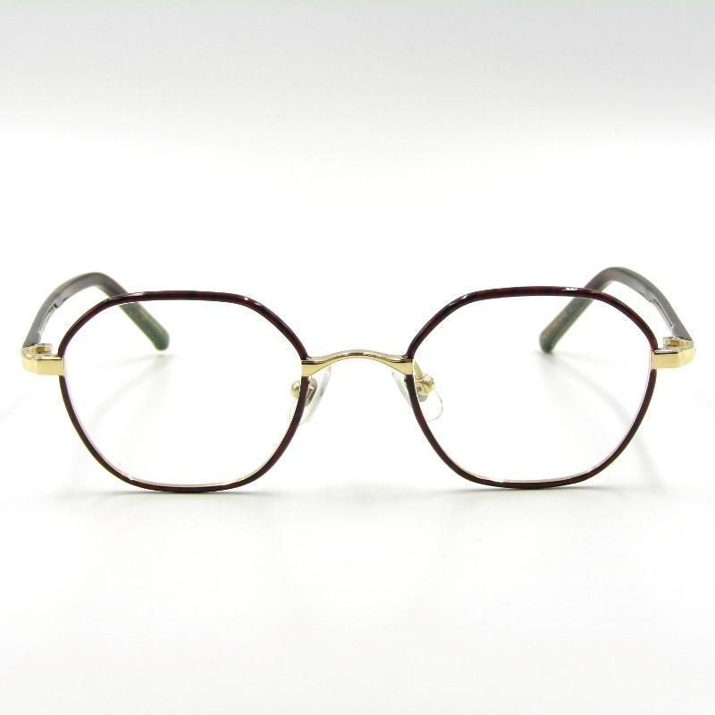 未使用 STEADY ステディ メガネフレーム STD-80 ヘキサゴン 六角形 セル巻き 日本製 2 GOLD/BROWN DEMI 50015676 : クラシック - 通販 ...