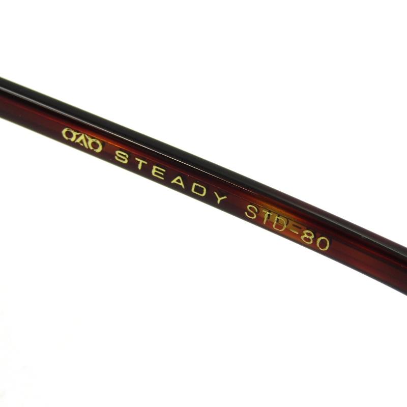 未使用 STEADY ステディ メガネフレーム STD-80 ヘキサゴン 六角形 セル巻き 日本製 2 GOLD/BROWN DEMI 50015676 : クラシック - 通販 ...
