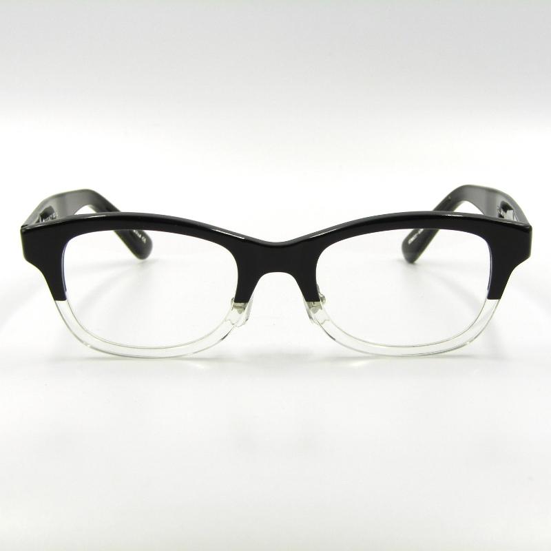 未使用 STEADY ステディ メガネフレーム STD-13 ウェリントン 跳ね上げ式 日本製 8 ブラックハーフ 50015685 : クラシック - 通販 - Yahoo!ショッピング