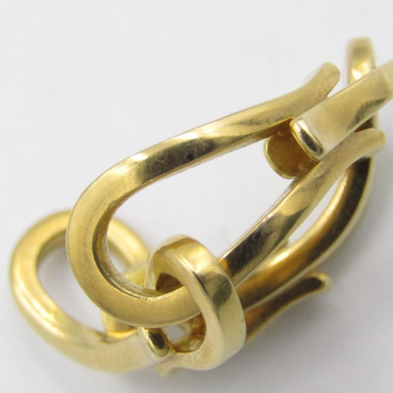 美品 hum ハム リング Refine Metal Ring K18YG RF2020-R1D リファインメタル チェーン イエローゴールド サテン仕上げ 11号 50015710 : ...