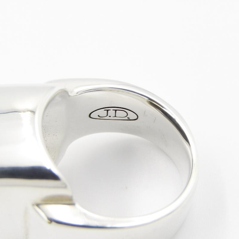 JUSTIN DAVIS ジャスティンデイビス リング SRJ100 EMINEM RING エミネム オニキス ダイヤ 0.13ct ...