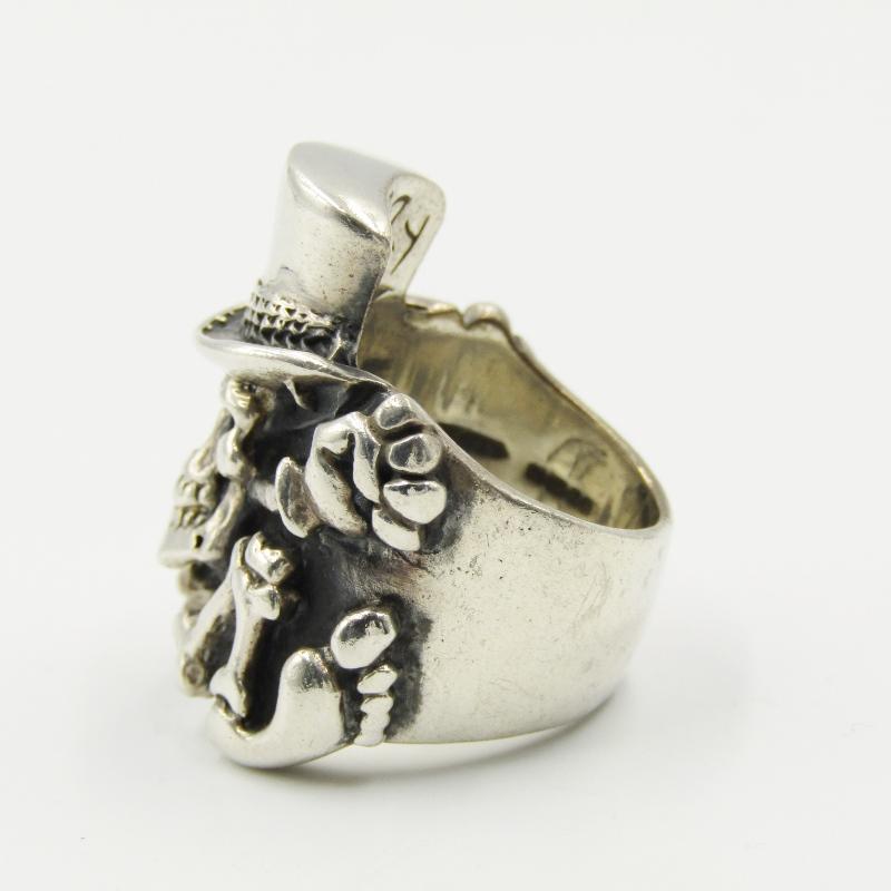 CRAZY PIG DESIGN クレイジーピッグ リング CPD MASCOT RING CPDマスコット ゴメス スカル SV925 15号 50015982 : クラシック - 通販 ...