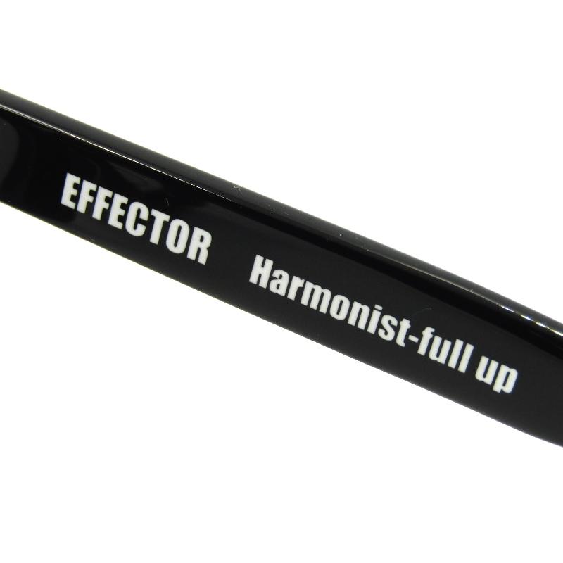 EFFECTOR 未使用 エフェクター サングラス Harmonist full up ハーモニスト ボスリントン 10mm生地 日本製 ブラック 黒 50016000 : クラシック ...