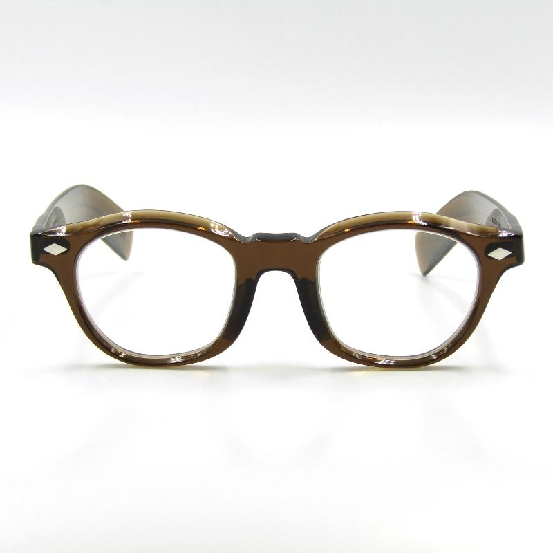 未使用 guepard ギュパール メガネフレーム gp-12 スクエア フレンチモチーフ 日本製 WISKY ブラウン 50016042 ...