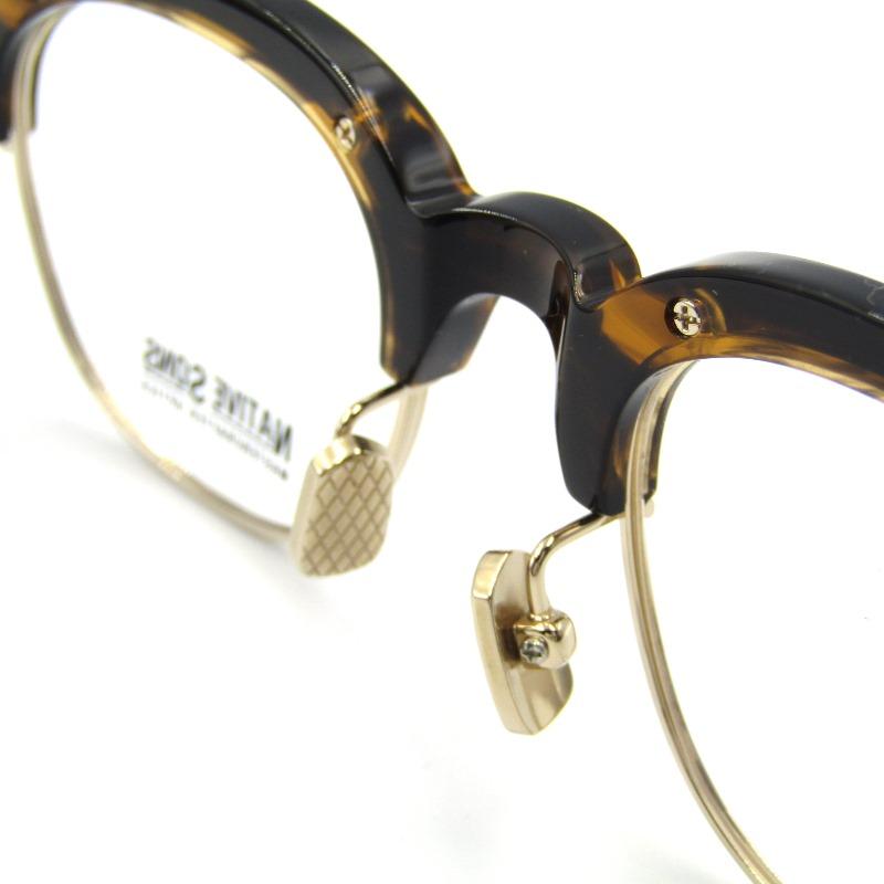 未使用 NATIVE SONS ネイティブサンズ メガネフレーム Guerrero CMB PM-025FB ゲレロ スクエア ブロウ 日本製 Gasoline 50016065 ...