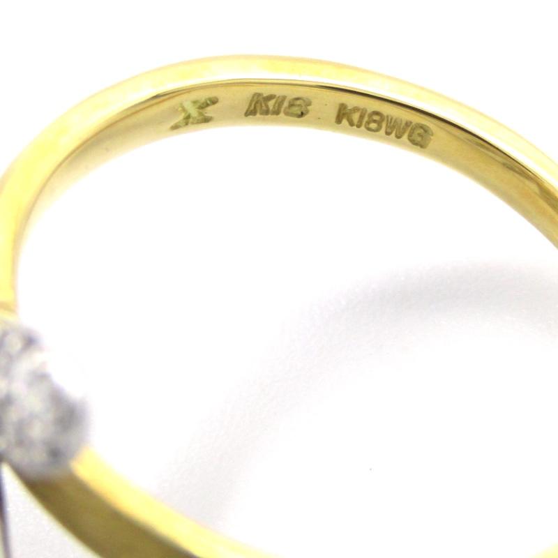 美品 BIZOUX ビズー リング フルールブラン ダイヤモンド フラワー K18YG/WG BX02533 1.00ct マット加工 ゴールド 9号 50016182 : 50016182 ...