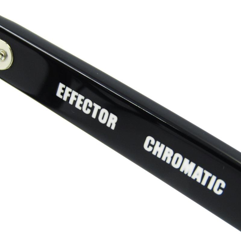 未使用 EFFECTOR エフェクター サングラス CHROMATIC クロマティック ウェリントン 8mm生地 日本製 ブラック 黒 50016204 :50016204:クラシック ...