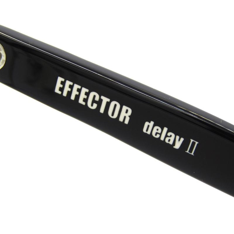 美品 EFFECTOR エフェクター サングラス delay II ディレイ2 サーモント ブロウ 8mm生地 日本製 ブラック 黒 50016284 :50016284:クラシック - 通販 ...
