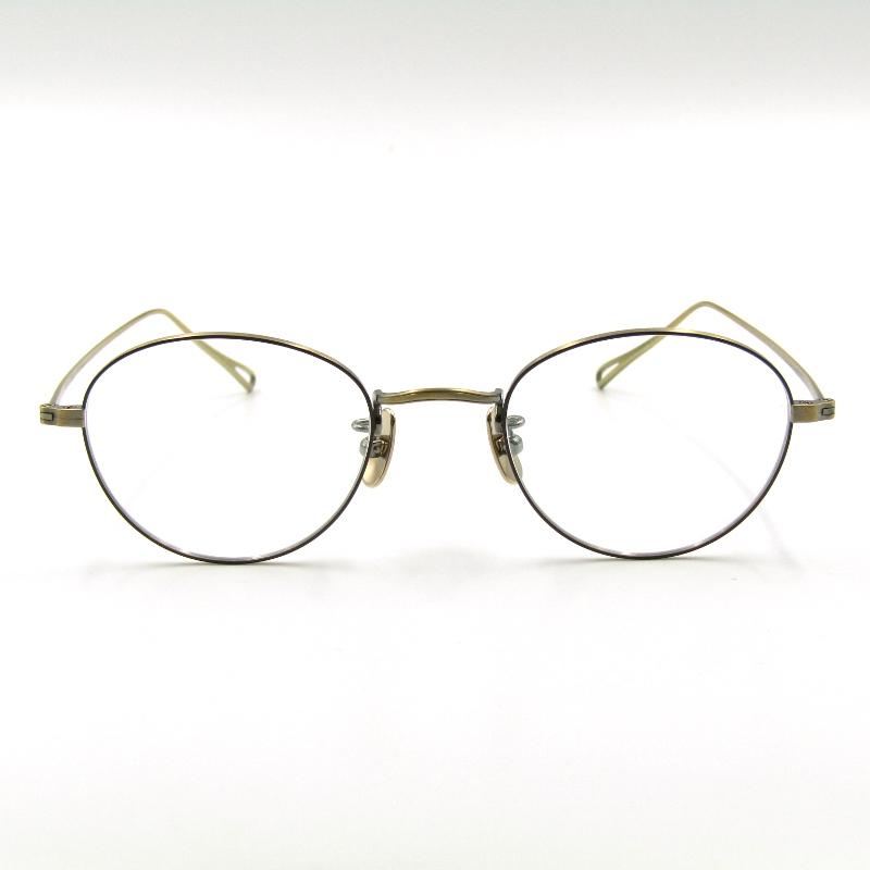 未使用 STEADY ステディ メガネフレーム STD-67 ボストン メタル 日本製 C-8 ANTIQUE GOLD/BROWN 50016363 : 50016363 : クラシック ...