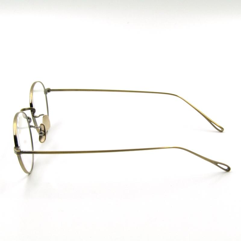 未使用 STEADY ステディ メガネフレーム STD-67 ボストン メタル 日本製 C-8 ANTIQUE GOLD/BROWN 50016363 : 50016363 : クラシック ...