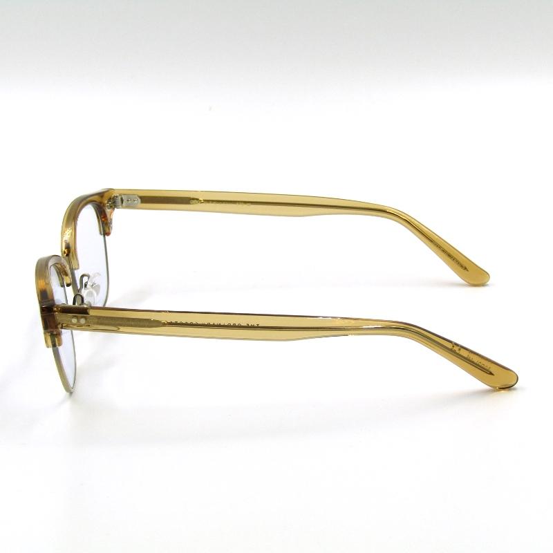 未使用 STEADY ステディ サングラス STD-90 21AW サーモント ブロウ スクエア 日本製 C-5 Clear Brown / Antique Gold 50016377 ...