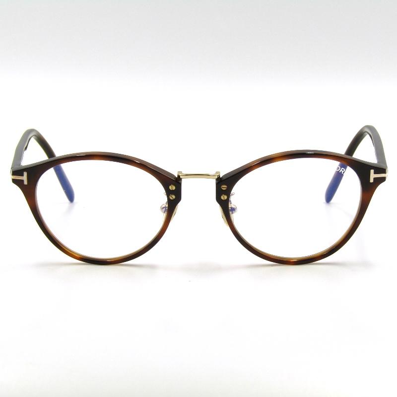 TOM FORD 美品 トムフォード メガネフレーム TF5728-D-B 052 ボスリントン 日本企画 フルフィット イタリア製 ハバナ/ゴールド 50016410 : クラシック ...