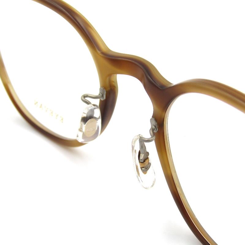 未使用 EYEVAN アイヴァン メガネフレーム Bryan ブライアン ボストン ティアドロップ コンビ 日本製 MSYM マットシカモア 50016448 : クラシック - 通販 ...