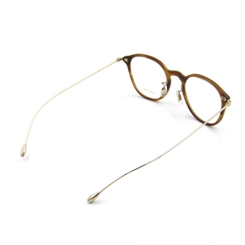 未使用 EYEVAN アイヴァン メガネフレーム Bryan ブライアン ボストン ティアドロップ コンビ 日本製 MSYM マットシカモア 50016448 : クラシック - 通販 ...