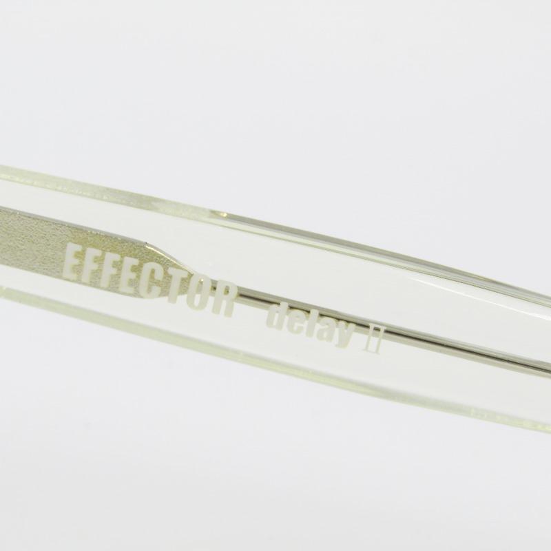 未使用 EFFECTOR エフェクター サングラス delay II ディレイ2 サーモント ブロウ 8mm生地 日本製 KI キハク 50016552 :50016552:クラシック ...