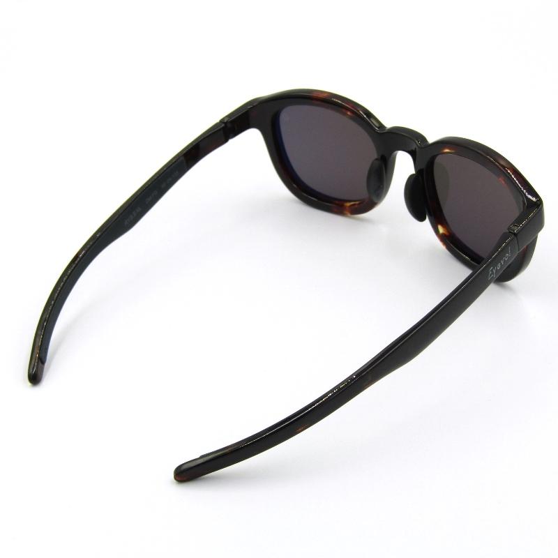 未使用 Eyevol アイヴォル サングラス RYS II XL DM-FG-DK.GRY ライズ2XL スクエア/ウェリントン 日本製 デミ/フォレストグレー 50016624 ...