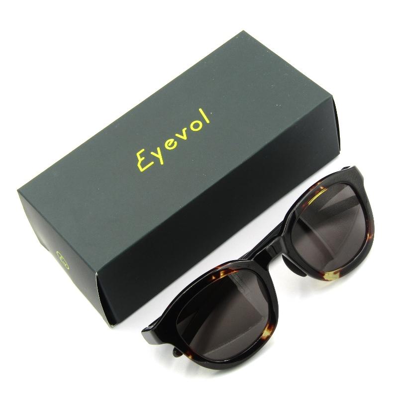 未使用 Eyevol アイヴォル サングラス RYS II XL DM-FG-DK.GRY ライズ2XL スクエア/ウェリントン 日本製 デミ/フォレストグレー 50016628 ...